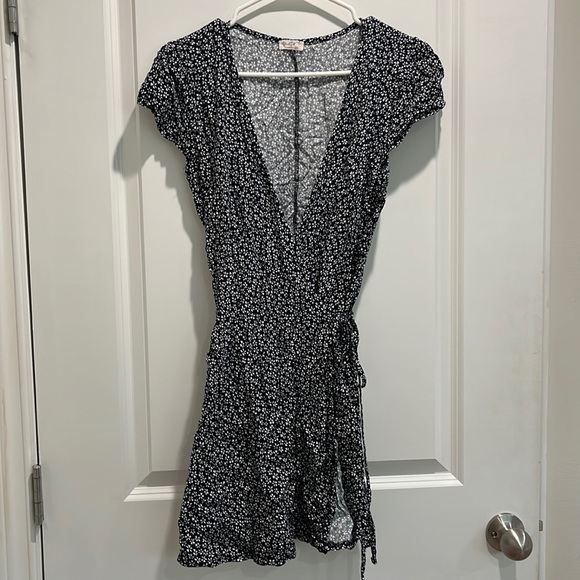 Brandy Melville | Dresses | Brandy Melville Wrap Dress | Poshmark